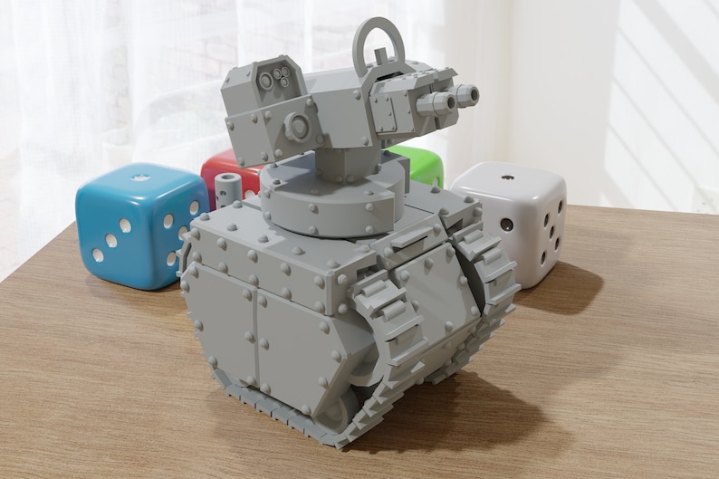 Sentry Bot Tanks - Resin 3D Printed Vehicles 28mm Scale for Tabletop ...