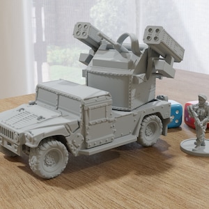 Armed Humvee (hummer) - Miniature Gaming Tabletop RPG - 28mm Vehicle - Etsy