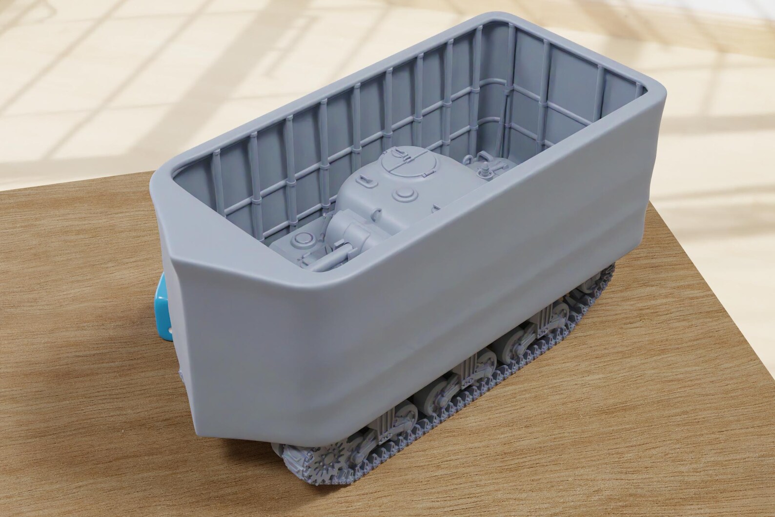 Sherman Duplex Drive (donald Duck) - 3D Printed Miniature Wargaming ...