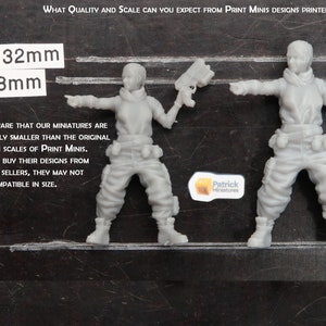 The Ash Witch - 3D Printed Proxy Minifigures for Sci-fi Miniature ...