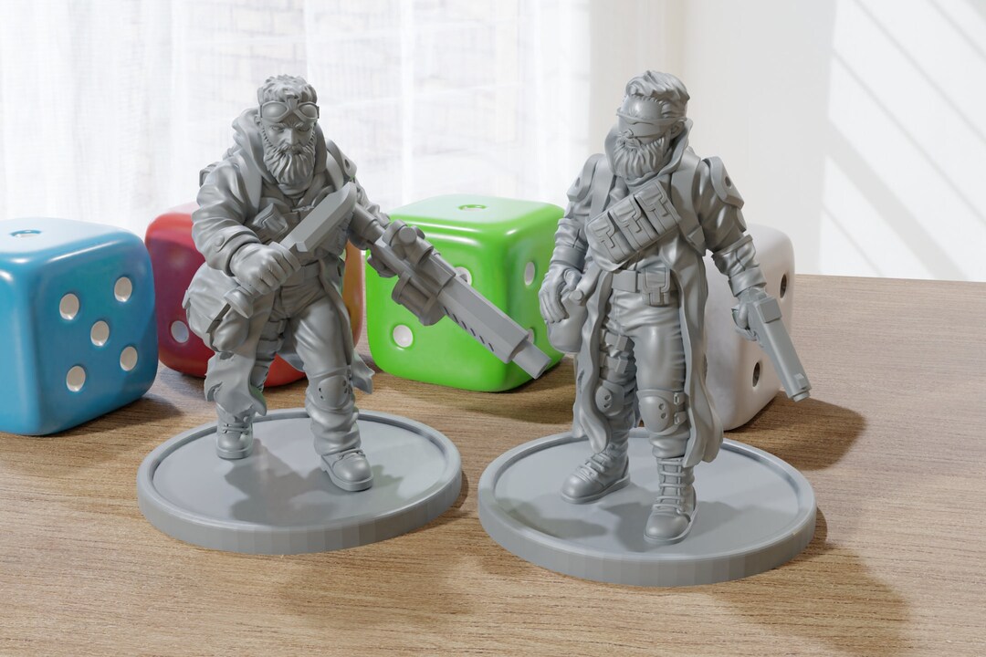 Wasteland Survivors - Post Apocalyptic Miniature for Zona Alfa ...