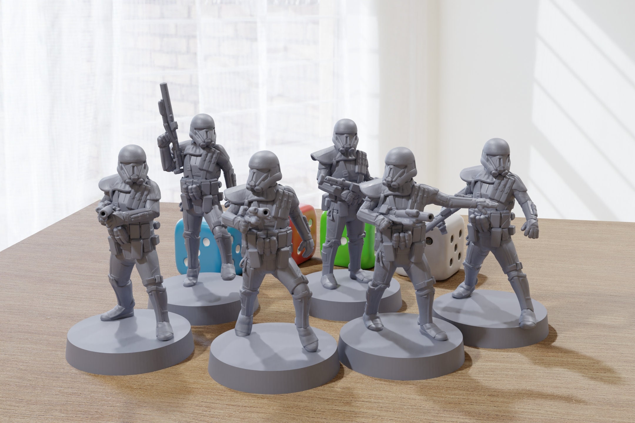 Death Troopers Squad Star Wars Legion 35mm Proxy Miniature - Etsy