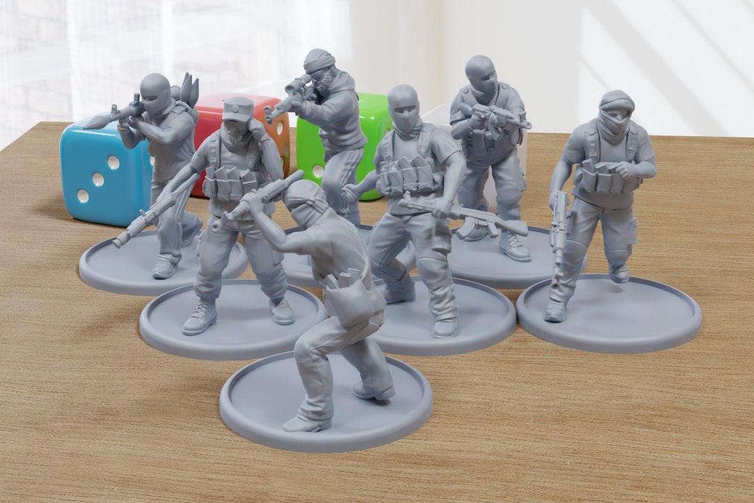 Middle East Insurgent Specialists - Modern Wargaming Miniatures for ...
