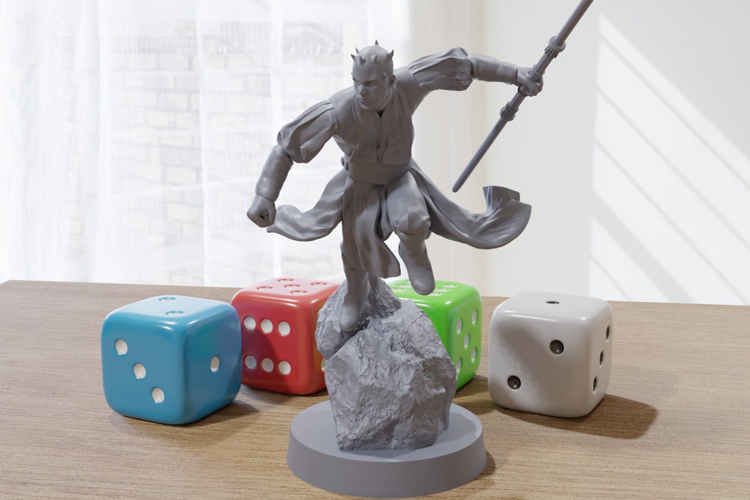 Darth Maul - Hero Pose - Star Wars Legion 35mm Proxy Miniature for ...