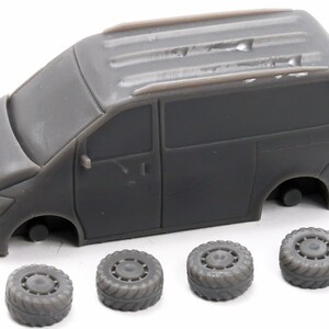 Heist Van - Modern Wargaming Miniatures for Tabletop RPG - 28mm / 32mm ...