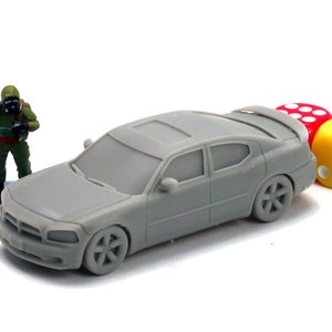 Modern Sedan - 3D Printed Vehicle for Miniature Tabletop Wargames TTRPG ...