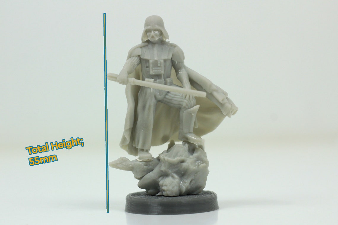 Darth Vader - Star Wars Legion 35mm Proxy Miniature for Tabletop RPG - Etsy
