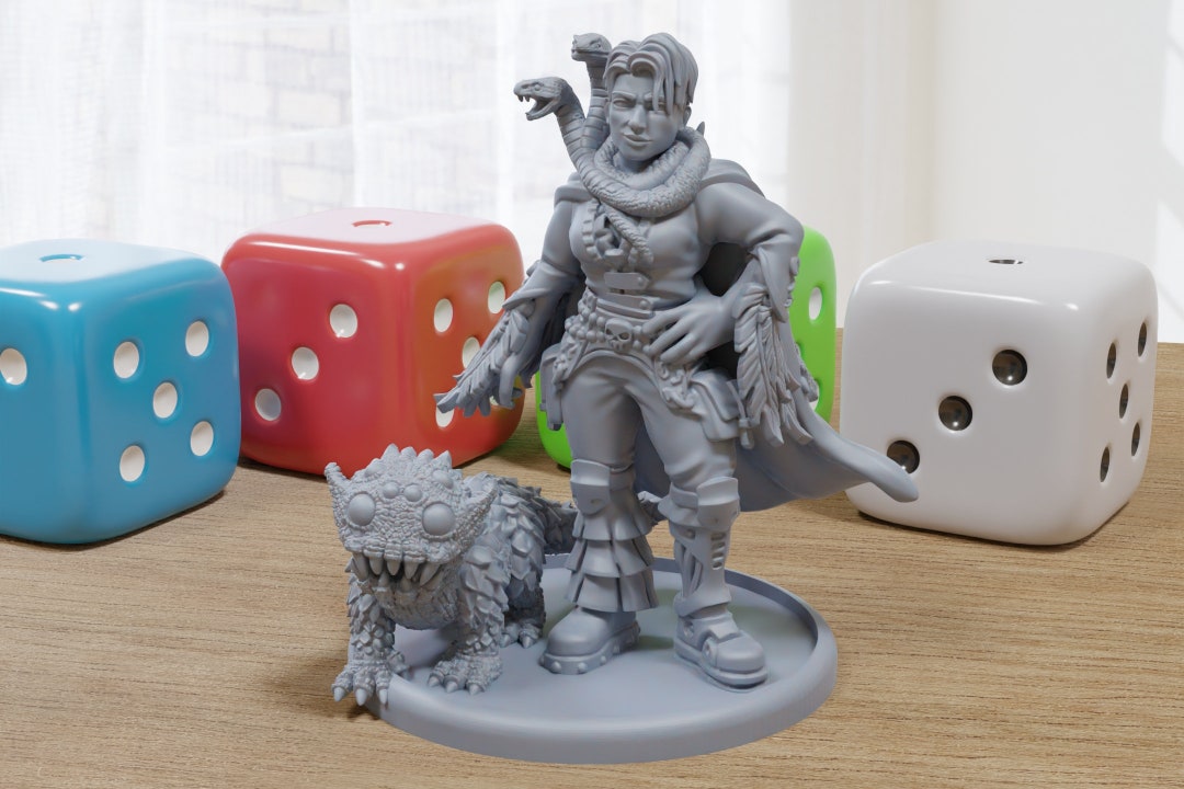 Denali Creature Merchant - 3D Printed Proxy Minifigures for Sci-fi ...