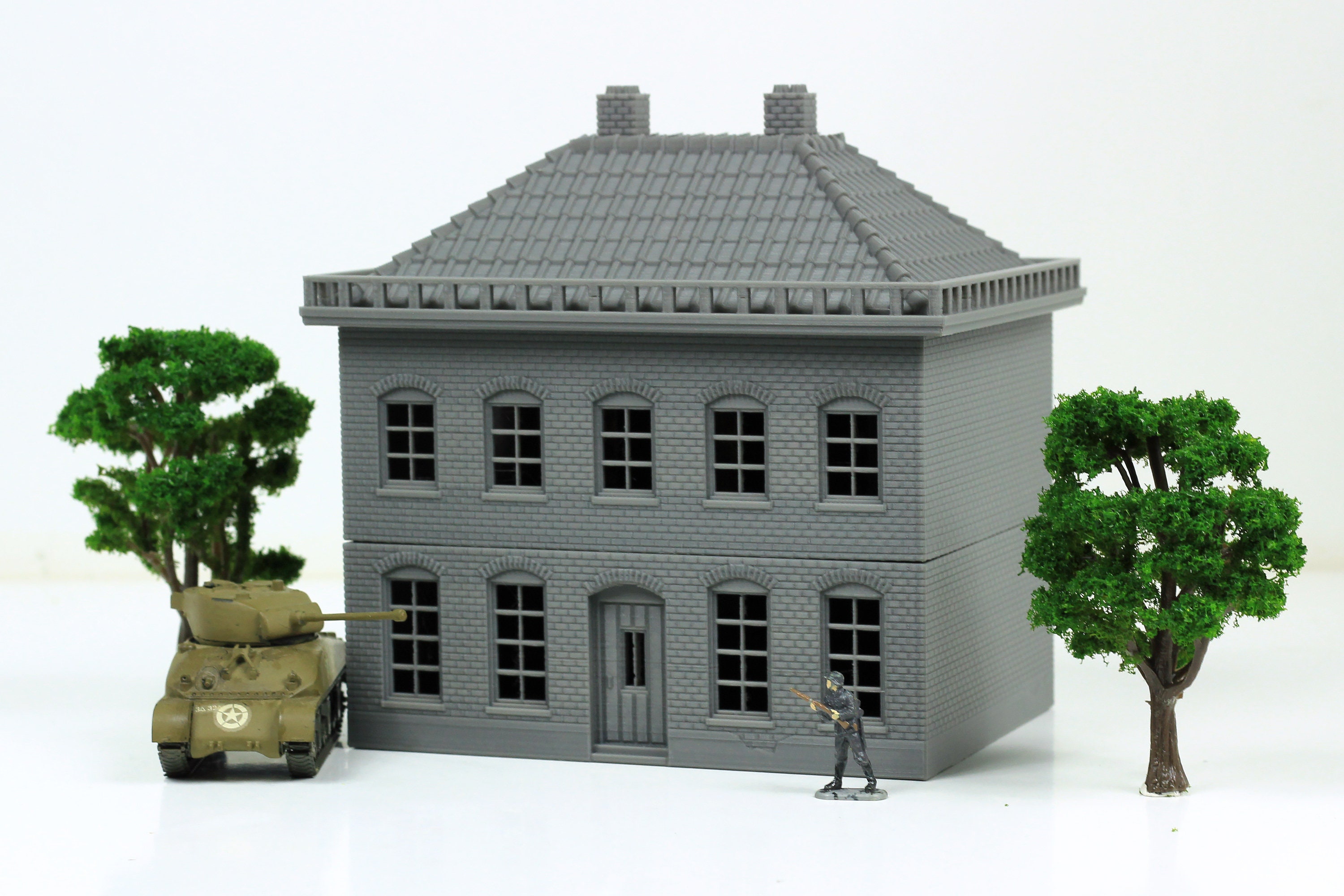 Dutch Manor House Tabletop Wargaming WW2 Terrain 15mm 20mm | Etsy