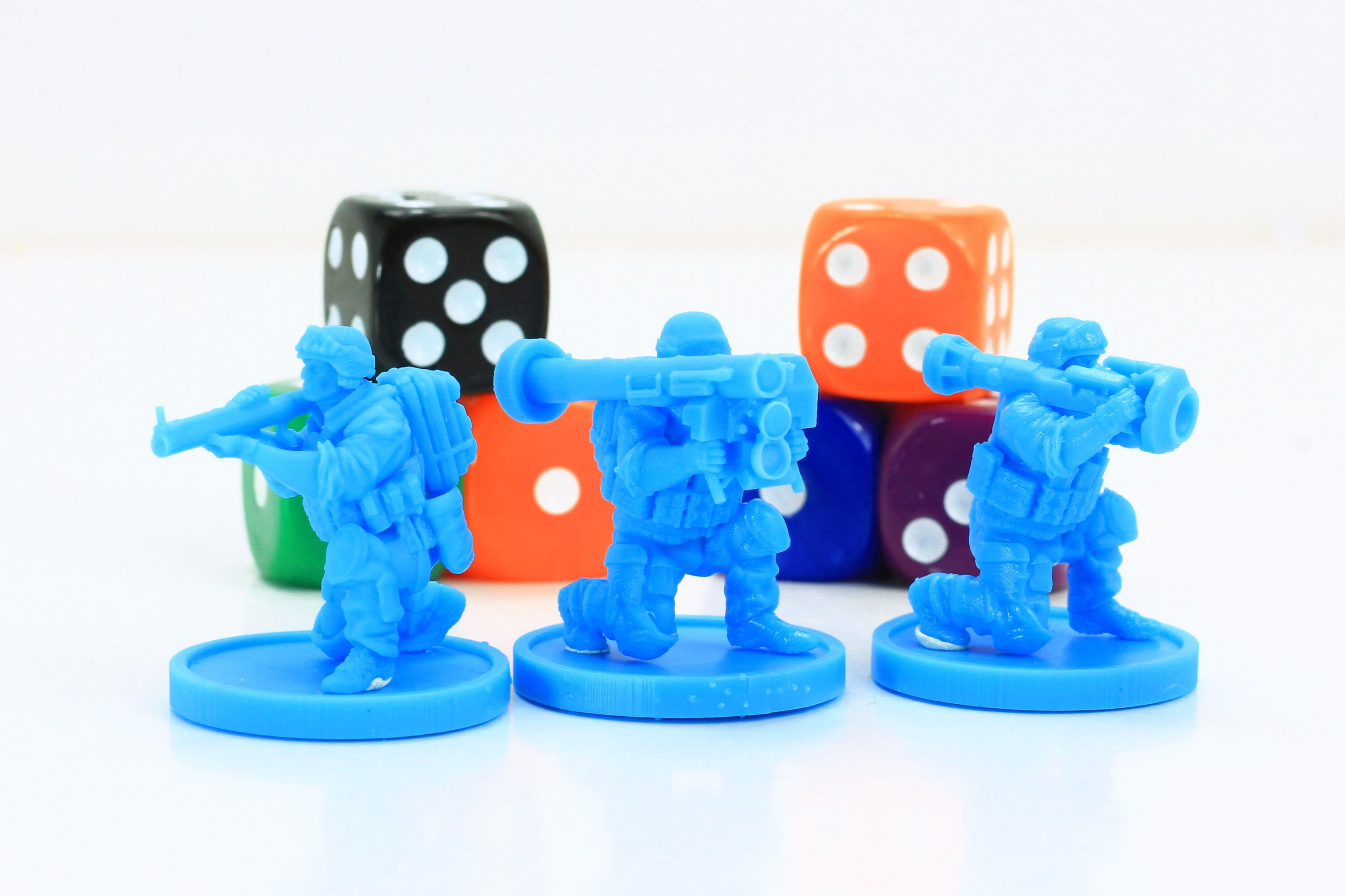US At-team Three 28mm/32mm Minifigures Modern Wargaming | Etsy