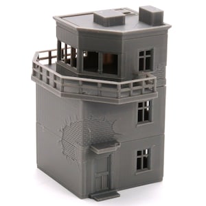 Airfield Control Tower - 3D Printed Miniature Wargaming Terrain ...