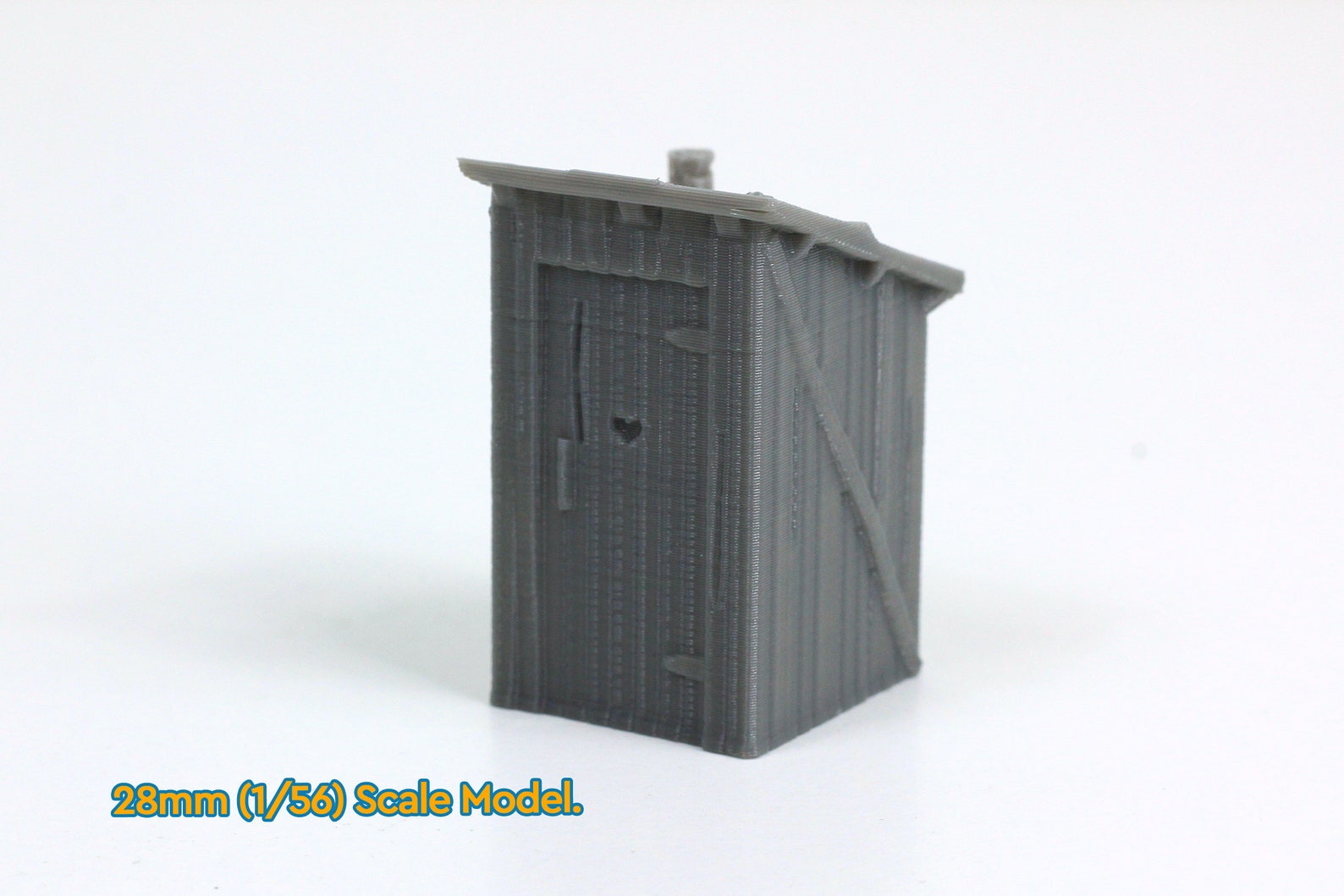 Rural Toilet - Tabletop Wargaming WW2 Terrain - 15mm - 20mm - 28mm - HO ...