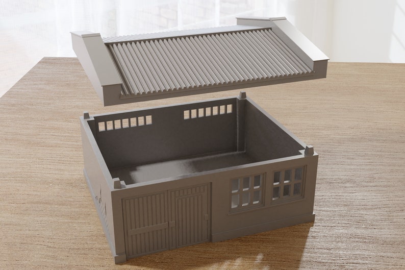 WW2 Airfield Set 3D Printed Miniature Wargaming Terrain - Etsy