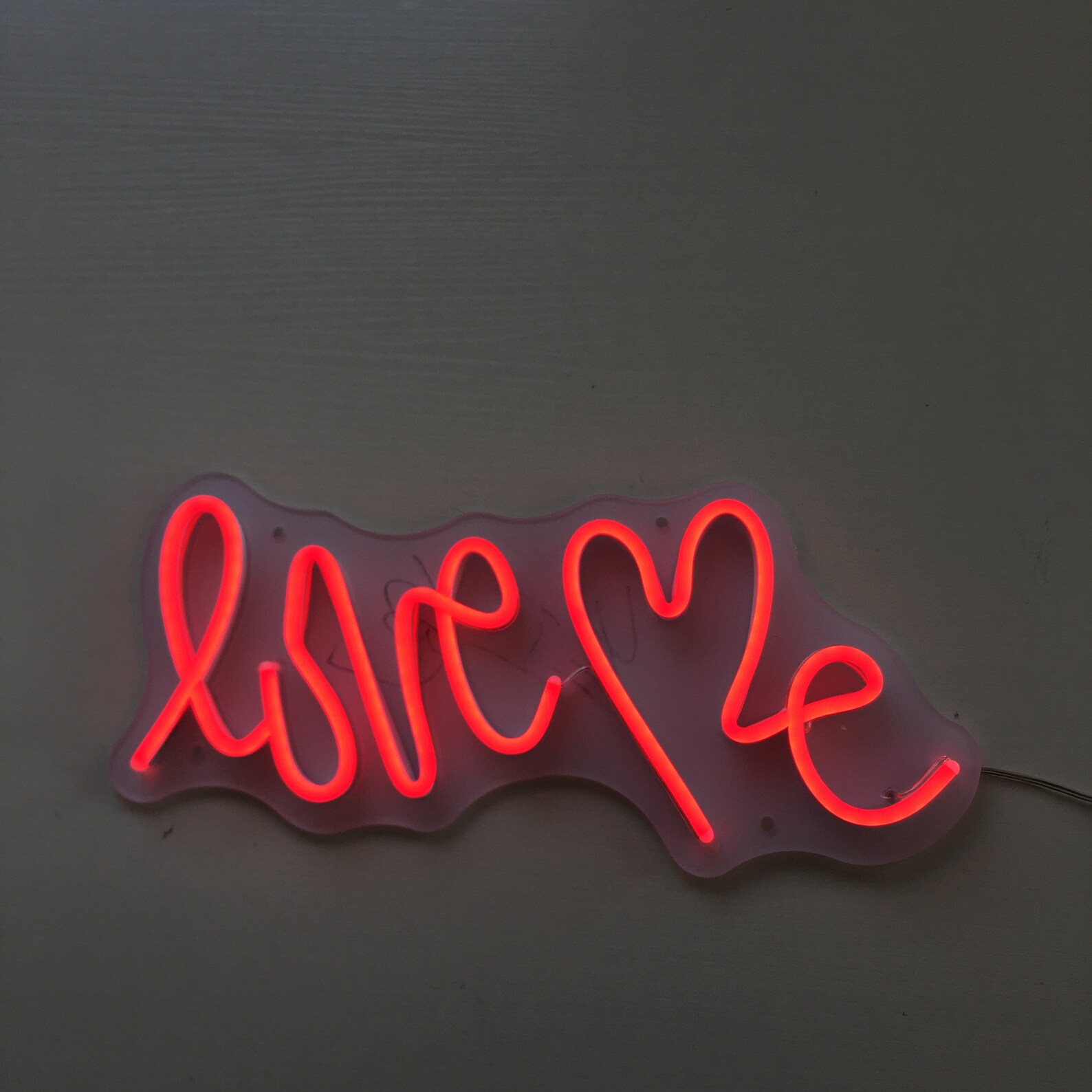 Love Me Neon Lights Bedroom Wall Art Living Room Decor Gift - Etsy