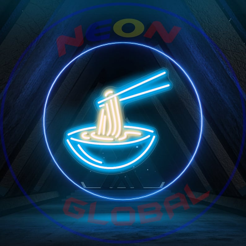 Ramen Japanese Noodles Neon Sign Wedding Neon Sign Party - Etsy