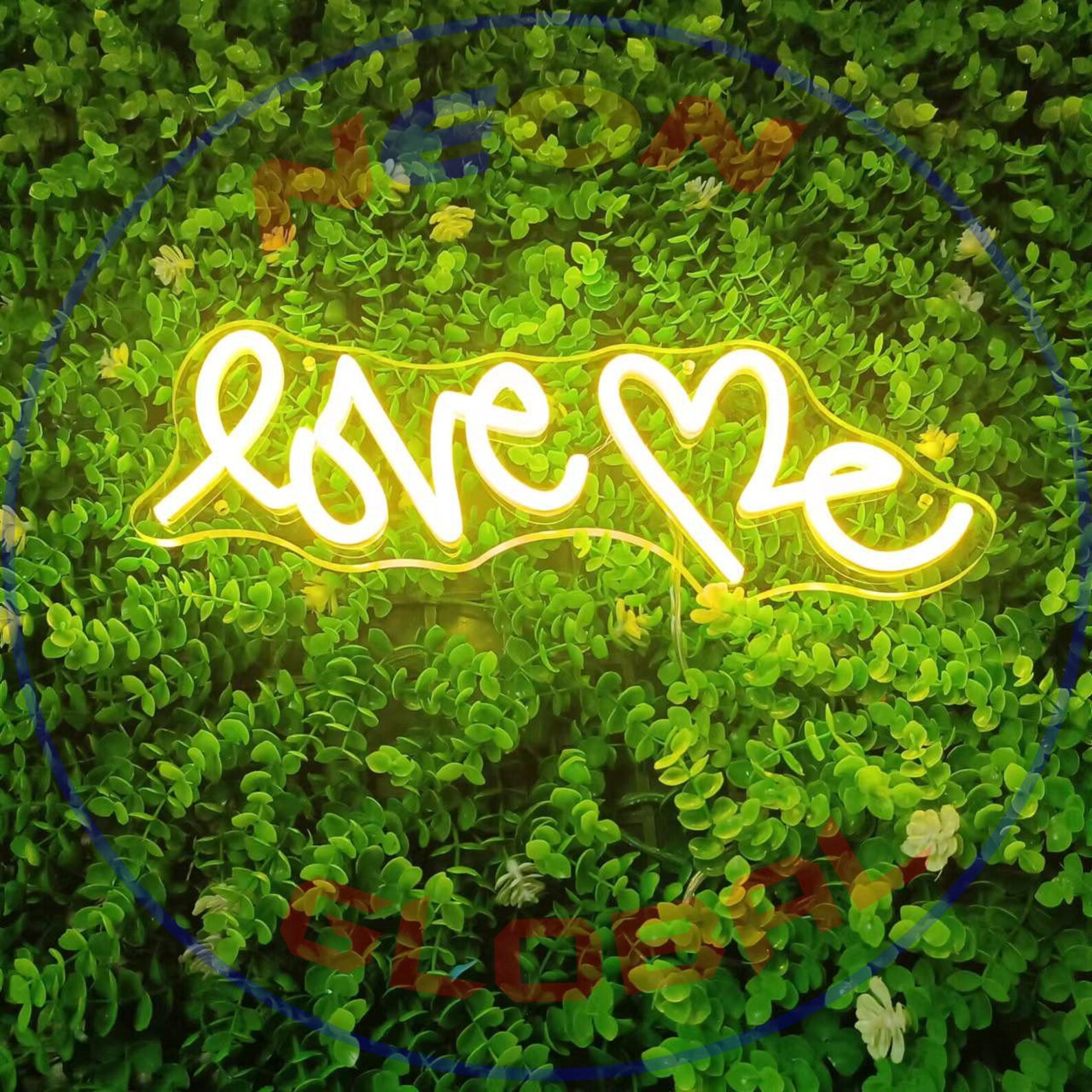 Love Me Neon Lights Bedroom Wall Art Living Room Decor Gift - Etsy