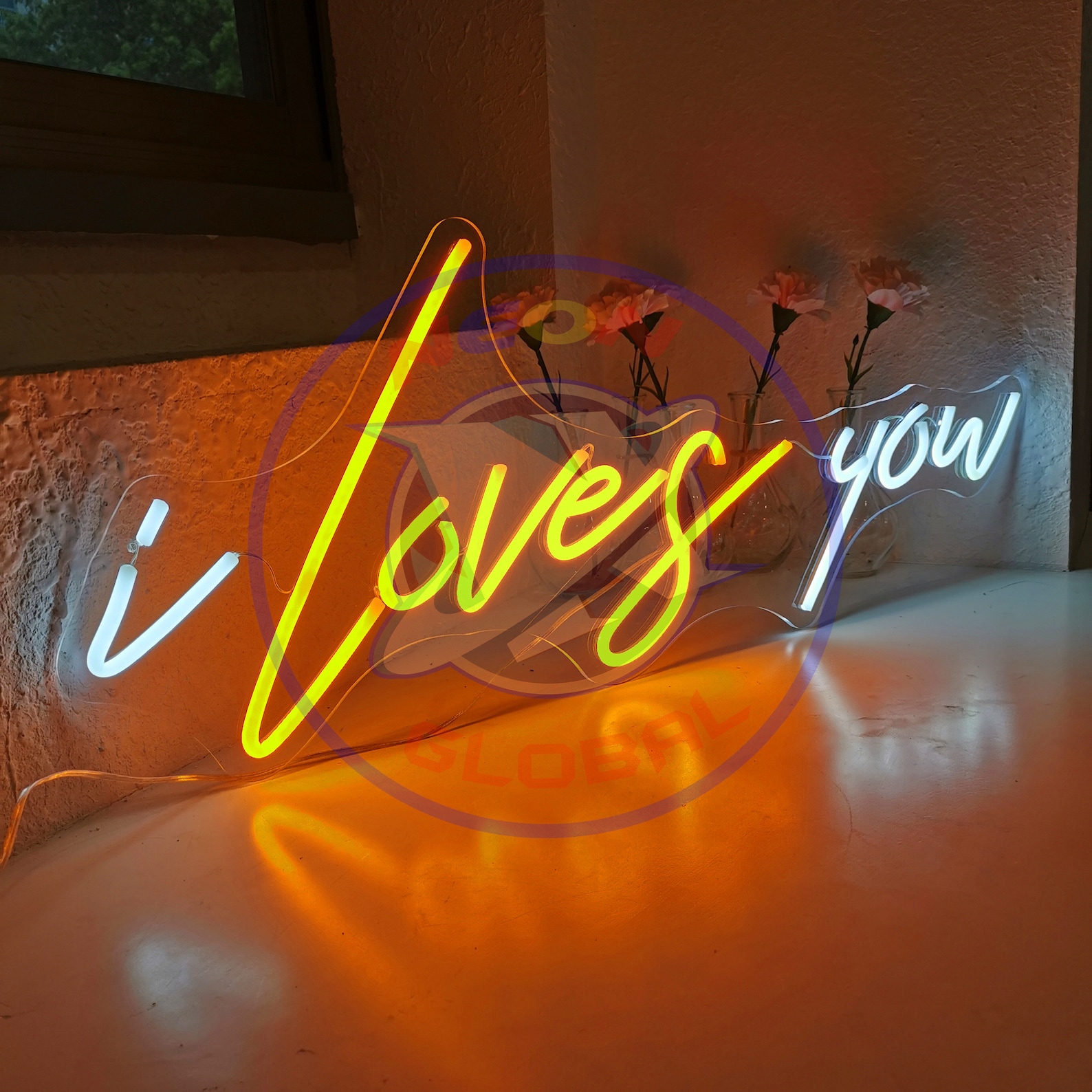 I Love You Custom Neon Sign Bedroom Sign Art Wedding Neon Sign - Etsy