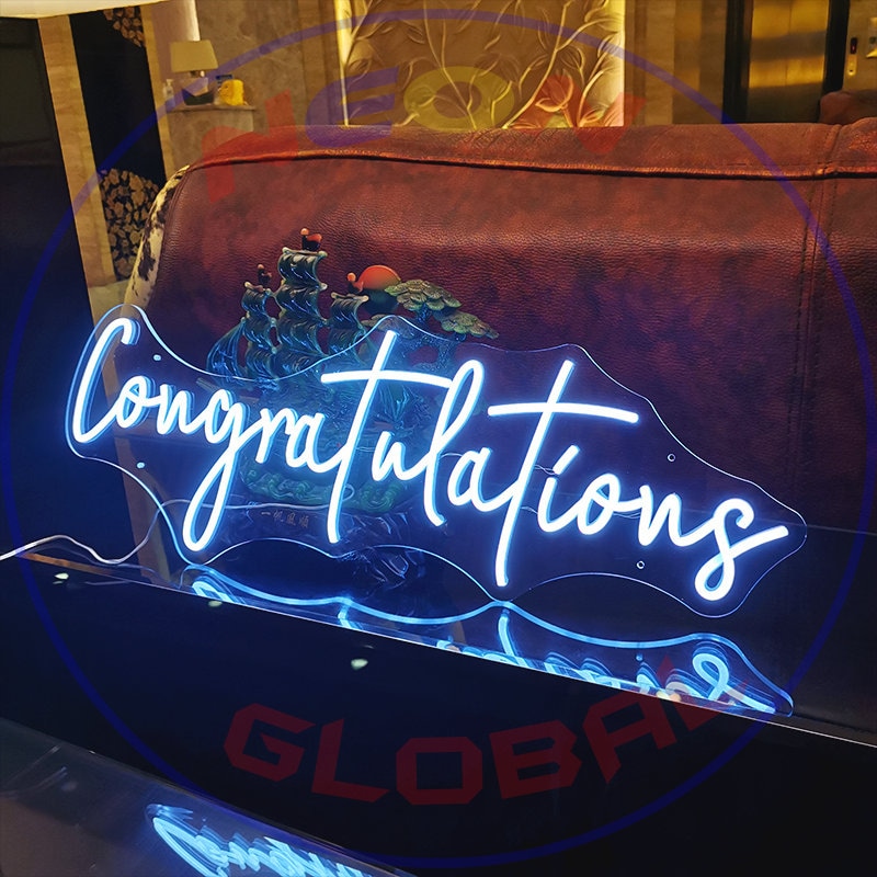 Neon Sign Congratulations Sign Custom Wedding Neon Sign | Etsy