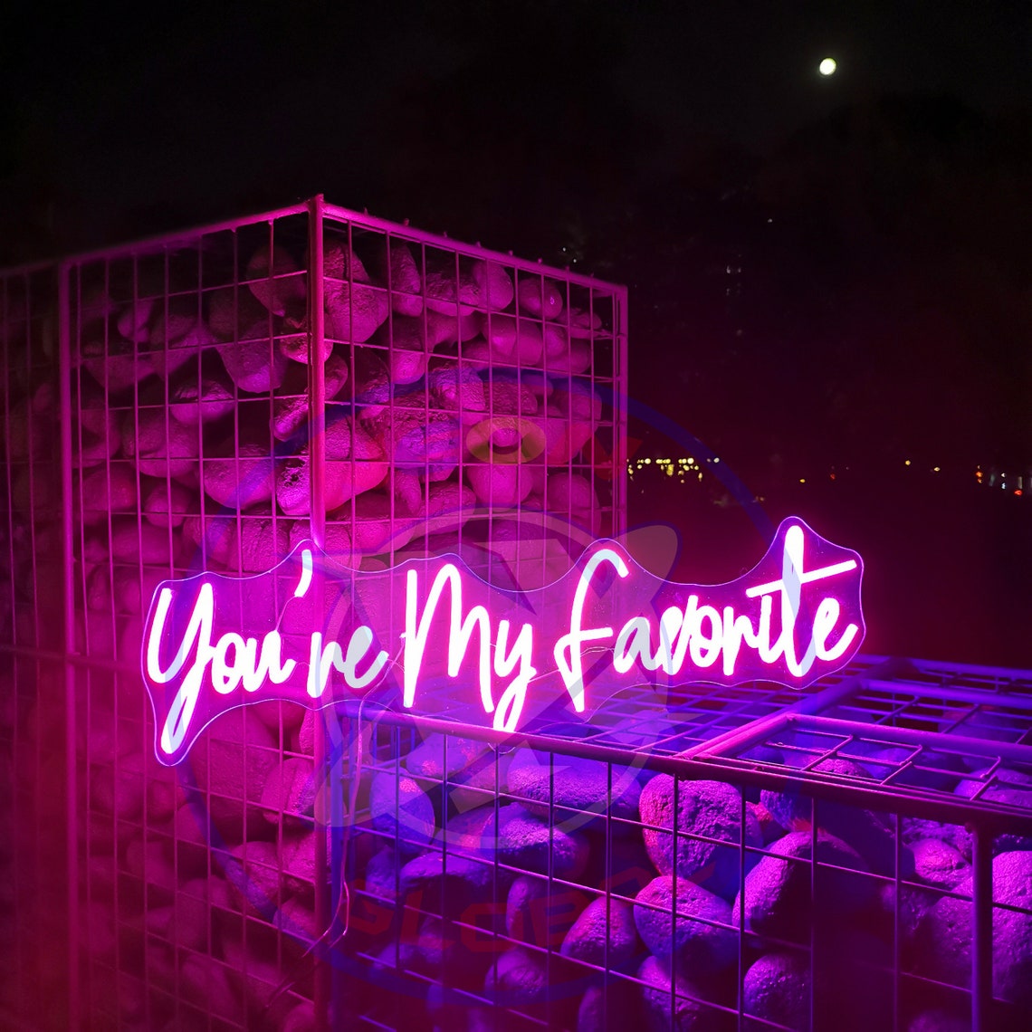 You re my Favorite Custom Neon Sign Bedroom Neon Light Led | Etsy