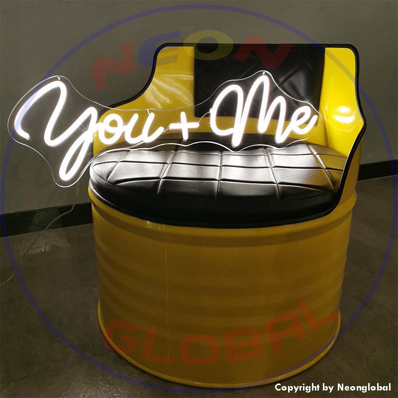 You Me Neon Sign Neon sign bedroom Led Neon Sign in Custom | Etsy