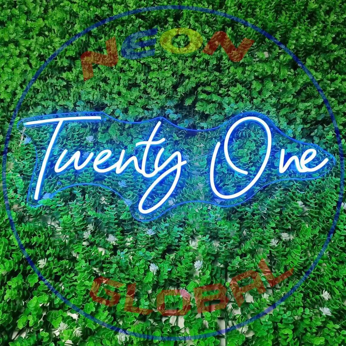 Twenty One Neon Sign/ Neon Wedding Sign /party Girl Neon Sign/ - Etsy