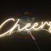 Custom Neon Sign Cheers Neon Sign Wedding Neon Sign Bedroom - Etsy