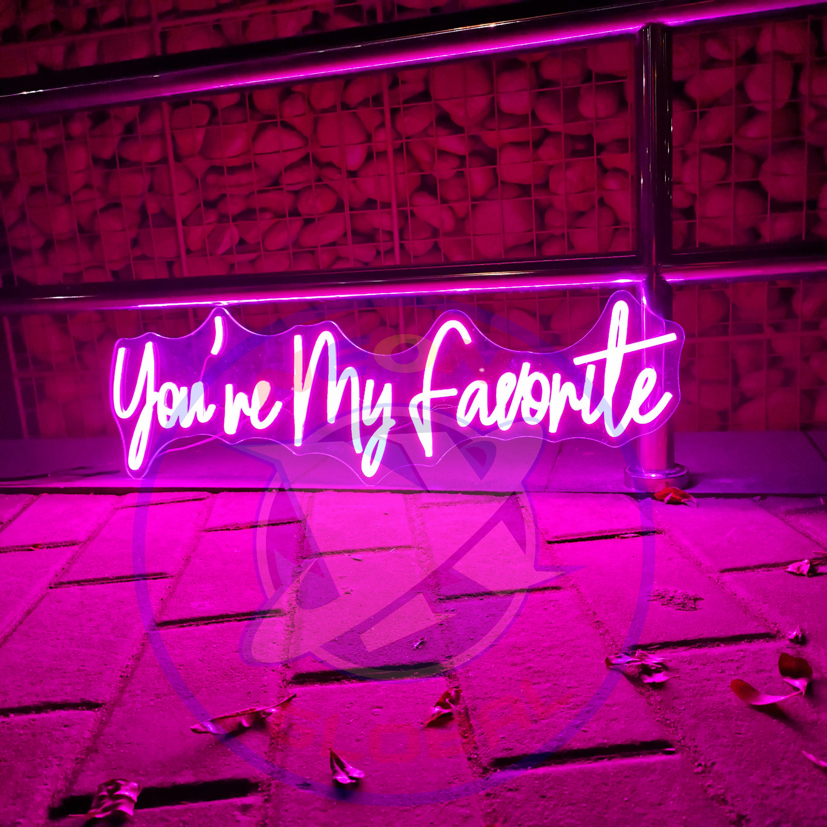 You re my Favorite Custom Neon Sign Bedroom Neon Light Led | Etsy