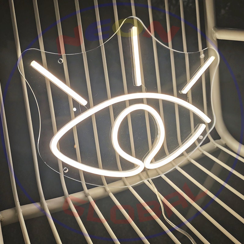 Eyes Neon Sign Wedding Neon Sign Party Neon Bedroom Custom | Etsy