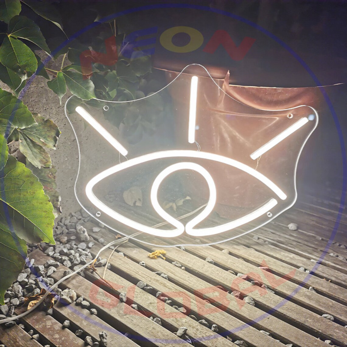 Eyes Neon Sign Wedding Neon Sign Party Neon Bedroom Custom | Etsy