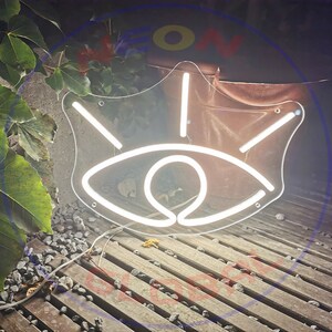 Eyes Neon Sign, Wedding Neon Sign, Party Neon Bedroom Custom Neon Light ...