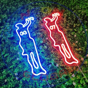 Basketball Jump Shot Neon Sign: Sports Party Gym Wall Decor - Etsy