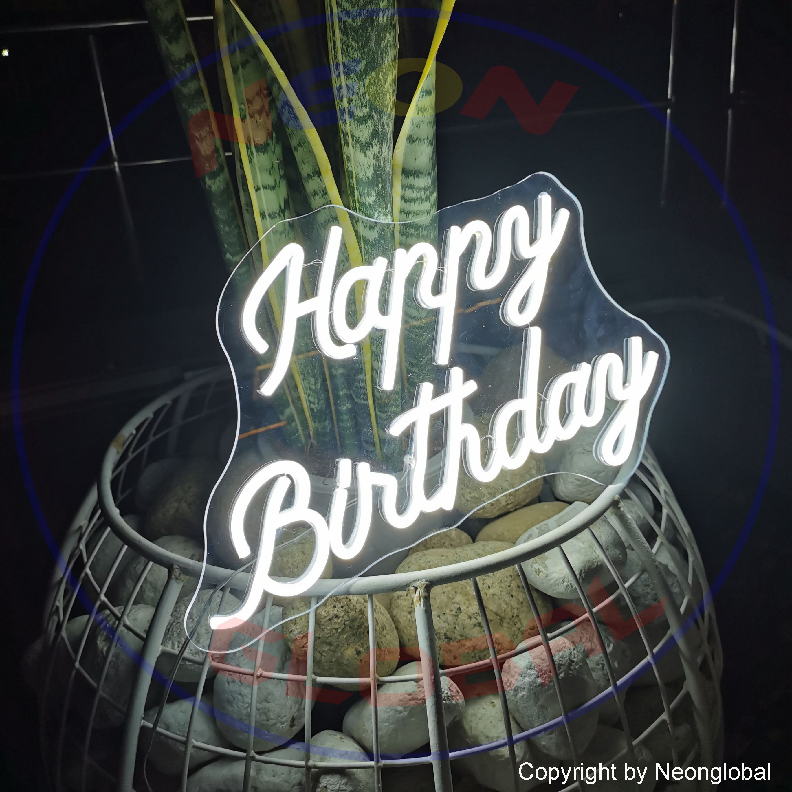 Happy Birthday Personalize Flex LED Neon Signs Light for - Etsy