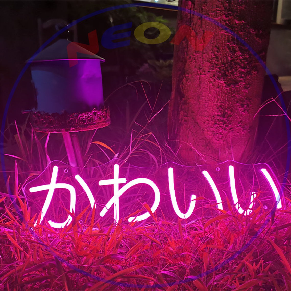 Custom Kawaii Japanese Neon Sign Flex Led Neon Light Sign Led - Etsy UK