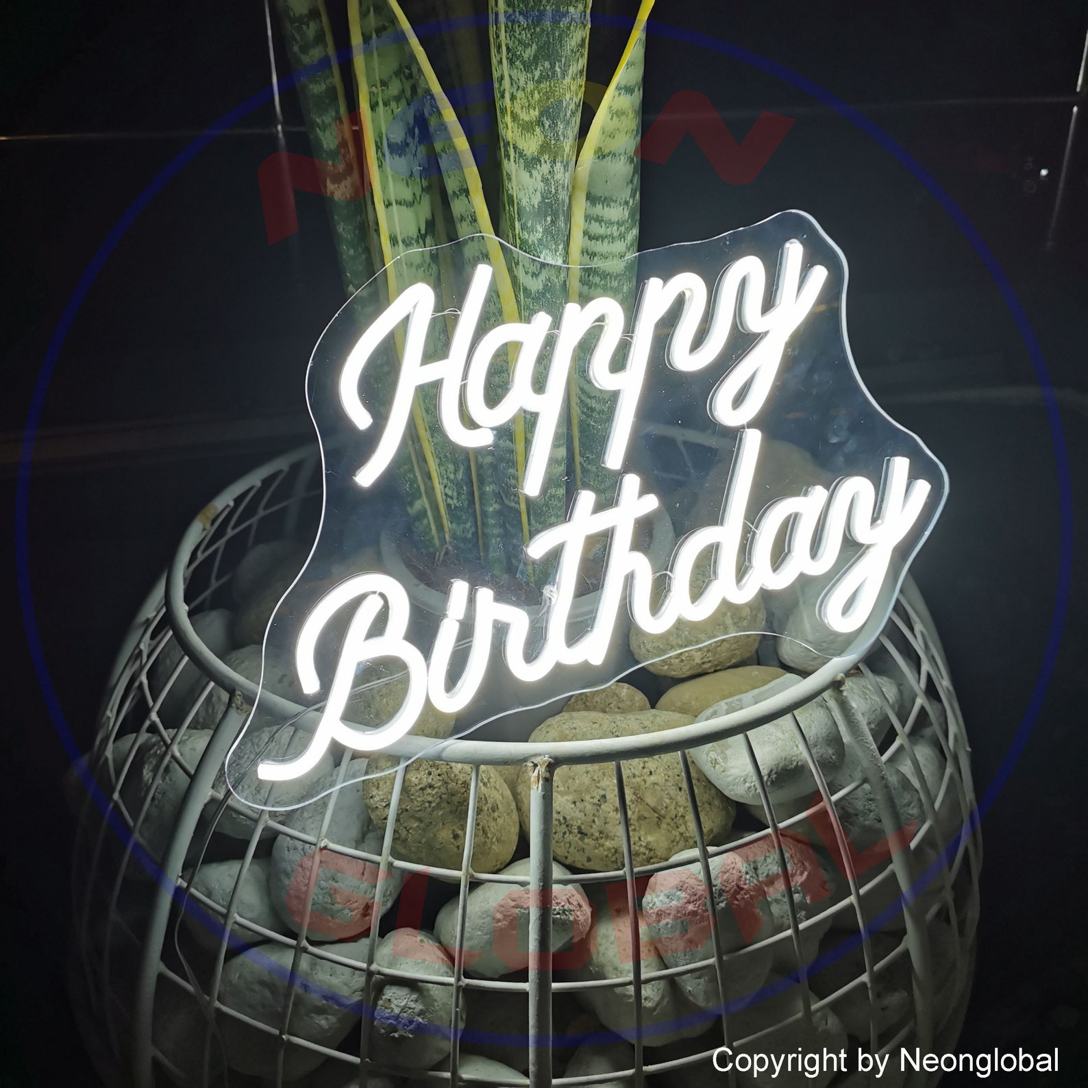 Happy Birthday Personalize Flex LED Neon Signs Light for - Etsy UK