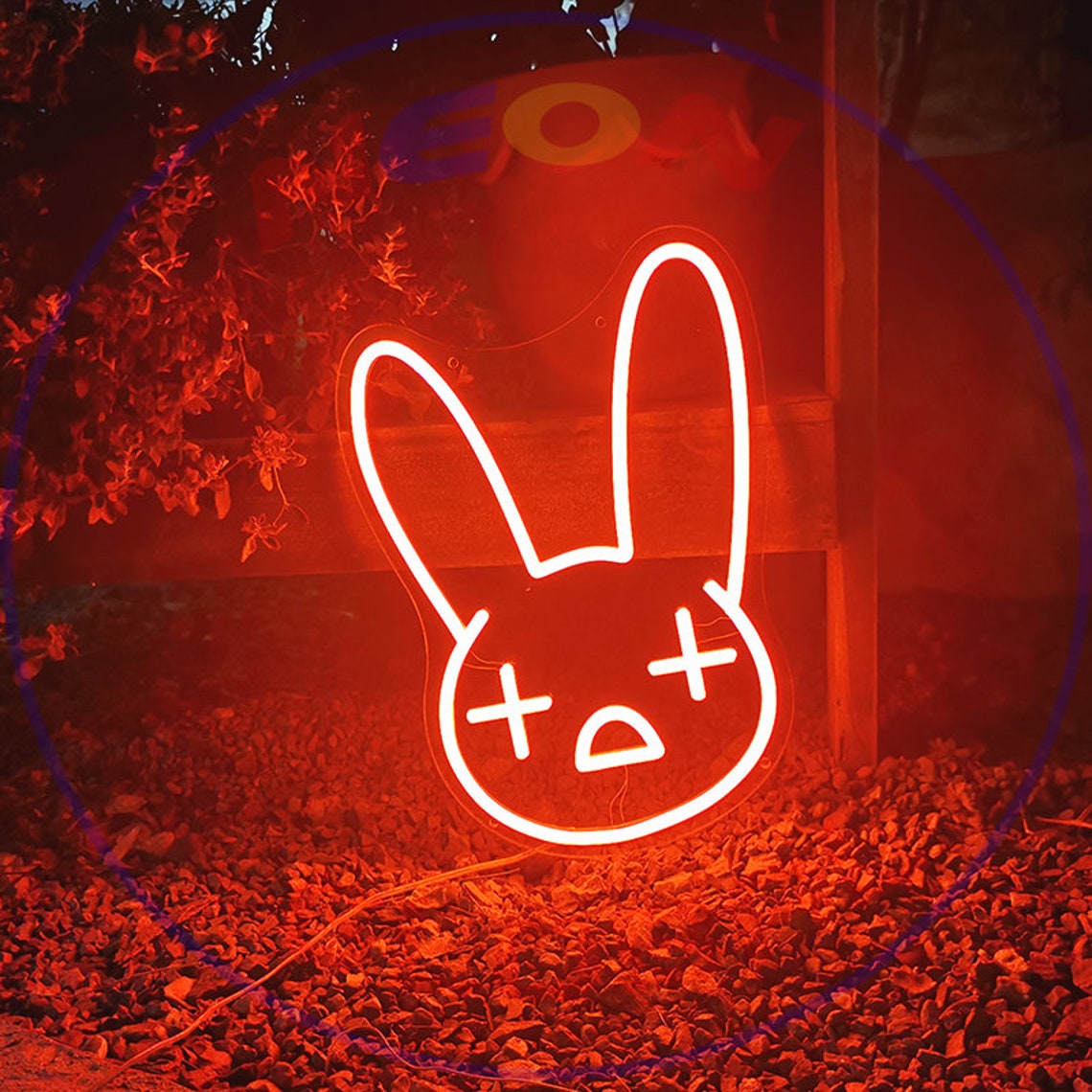 Rabbit Bunny Custom Neon Sign Wedding Neon Sign Birthday Neon | Etsy