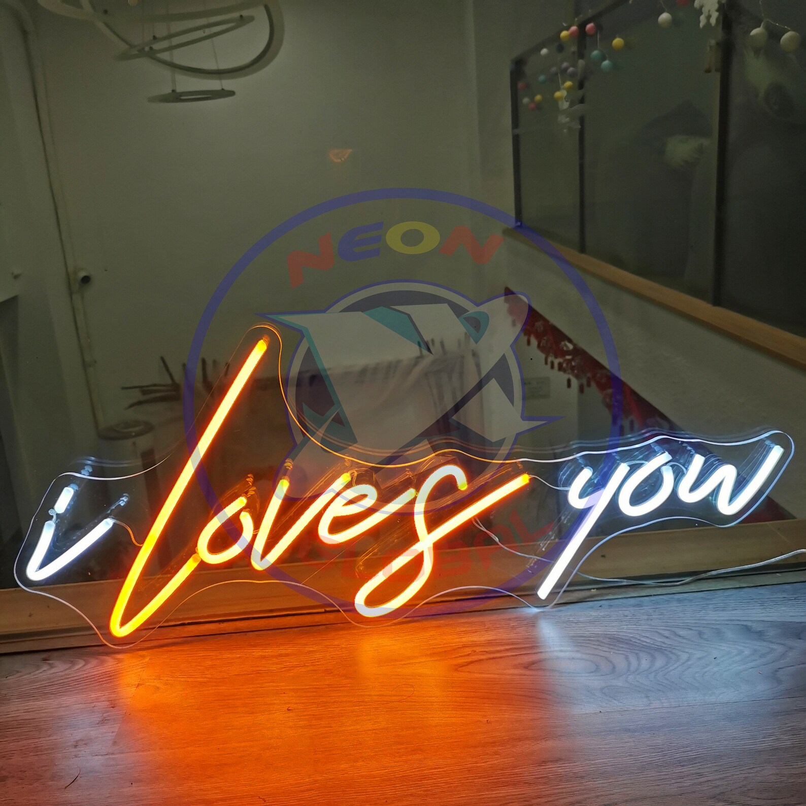 I Love You Custom Neon Sign Bedroom Sign Art Wedding Neon Sign | Etsy