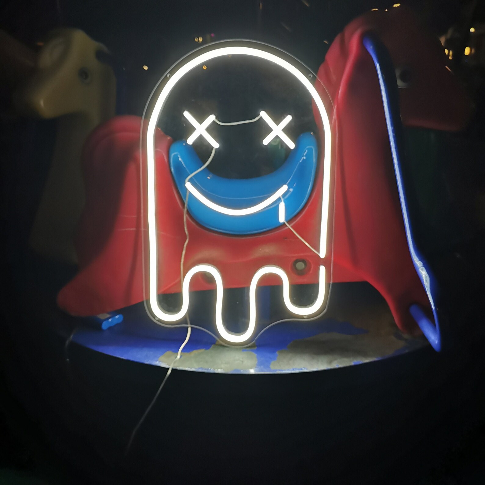 Halloween Ghost Neon Sign Custom Halloween Sign Flex Led - Etsy