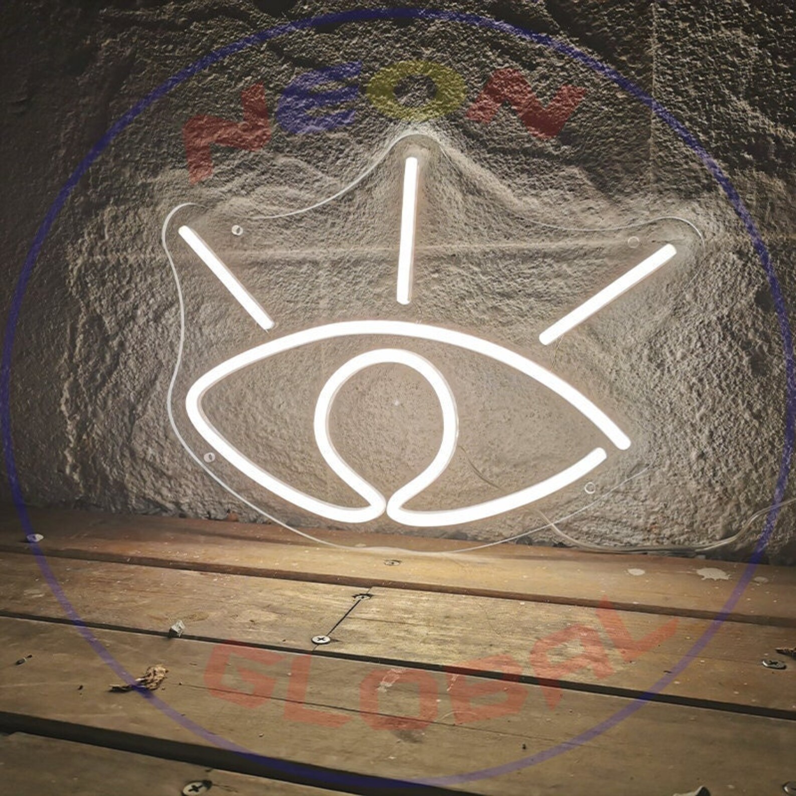 Eyes Neon Sign Wedding Neon Sign Party Neon Bedroom Custom | Etsy