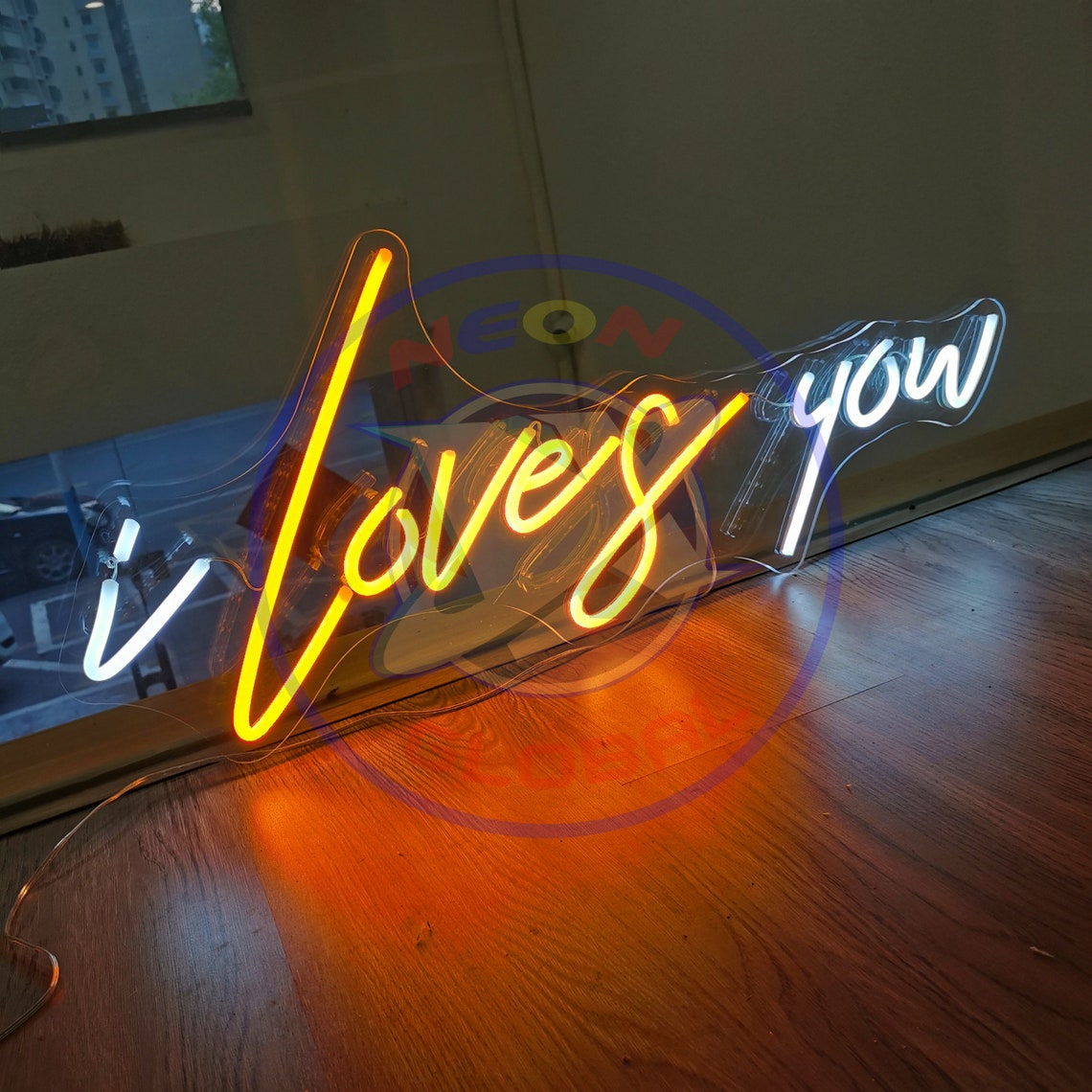 I Love You Custom Neon Sign Bedroom Sign Art Wedding Neon Sign | Etsy