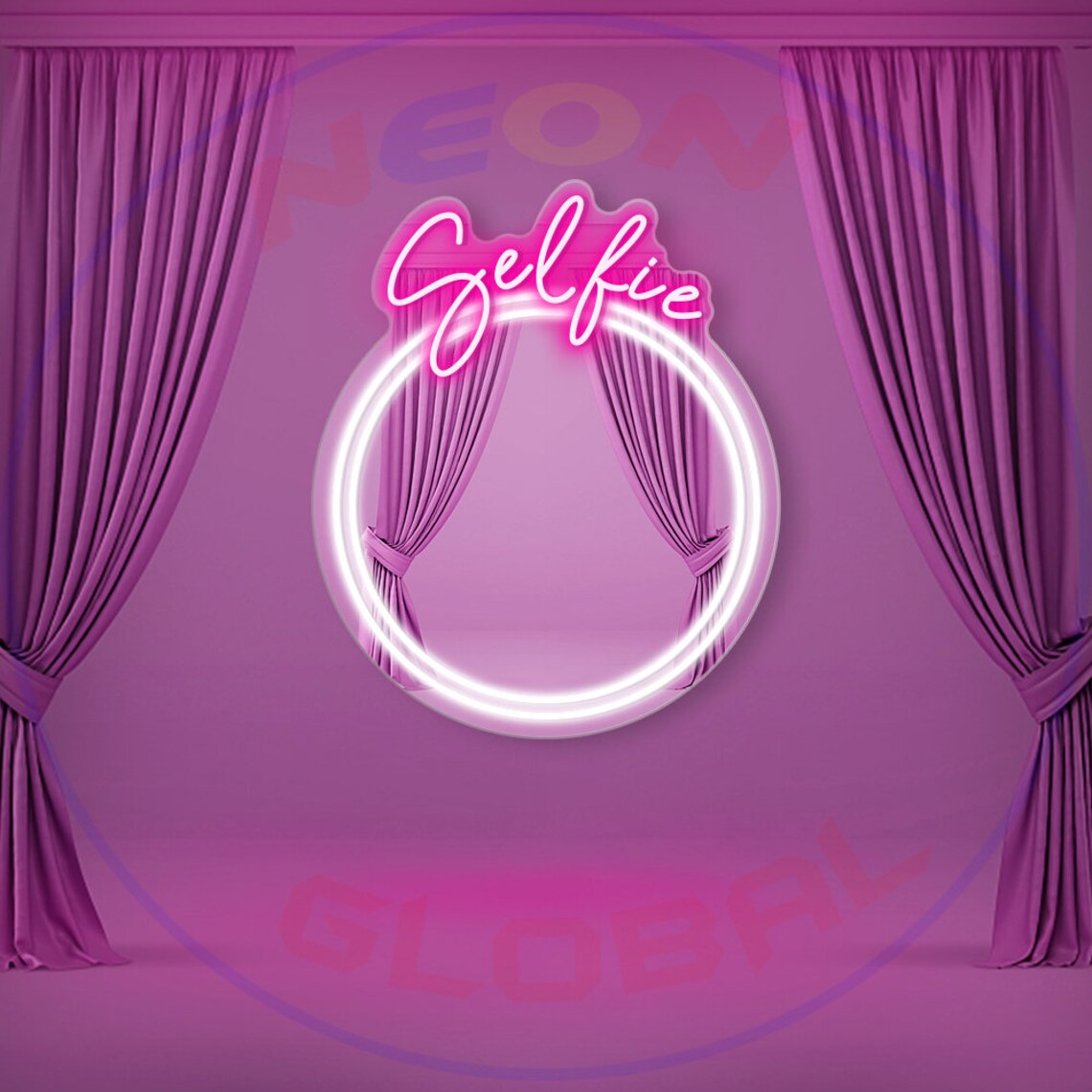 Selfie Mirror Neon Sign Wedding Neon Sign Party Neon - Etsy