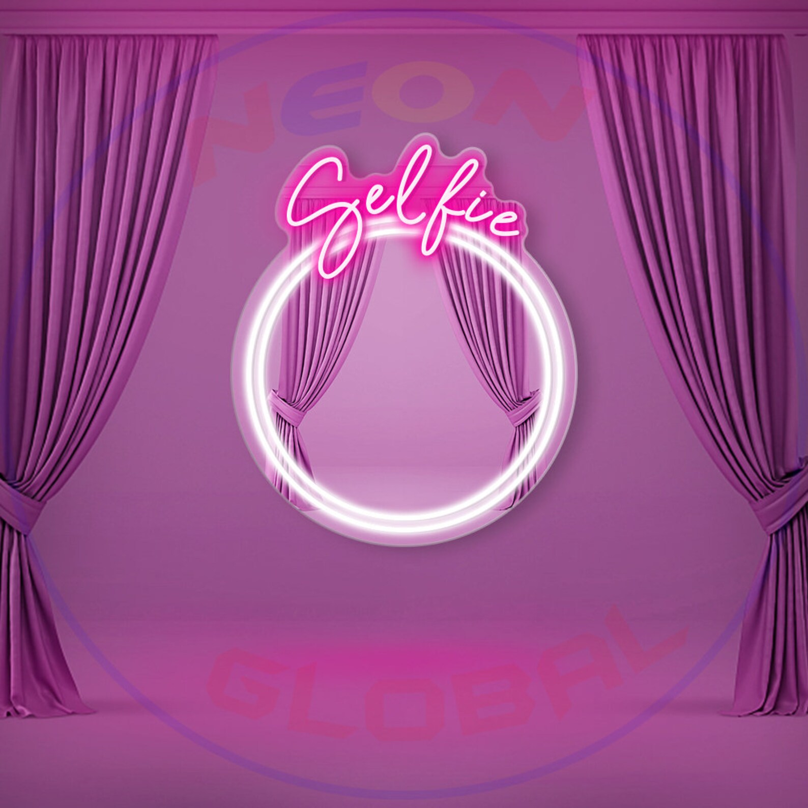 Selfie Mirror Neon Sign Wedding Neon Sign Party Neon - Etsy