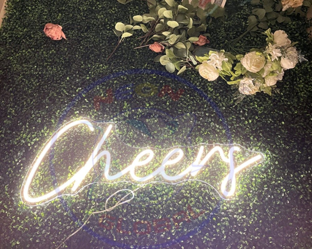 Custom Neon Sign Cheers Neon Sign Wedding Neon Sign Bedroom - Etsy