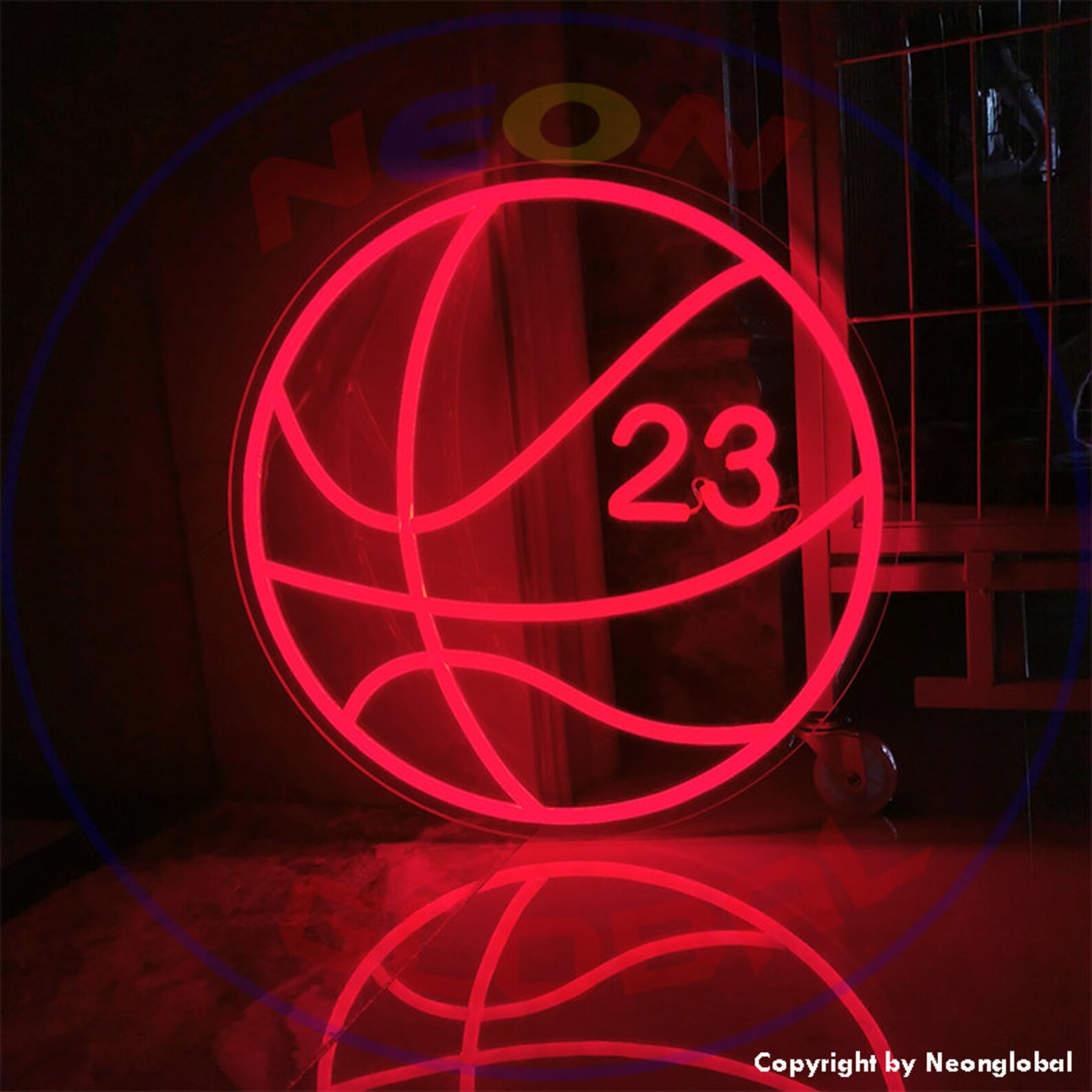 Neon Sign Basketball 23 LED Neon Sign Custom Neon Sign - Etsy
