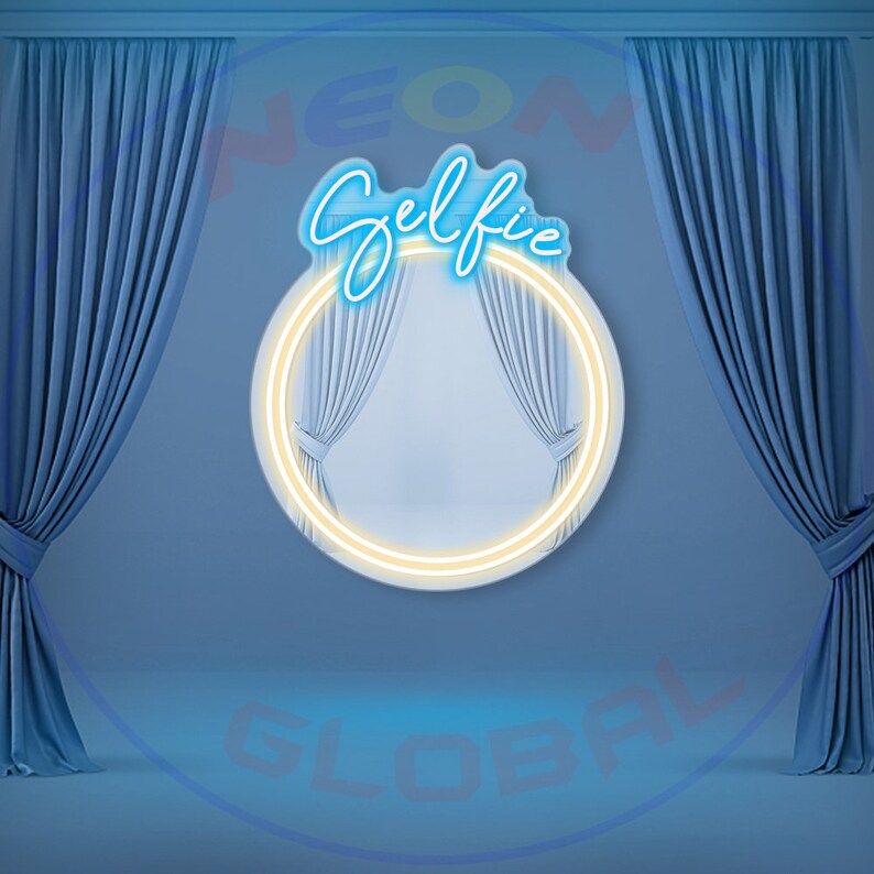 Selfie Mirror Neon Sign Wedding Neon Sign Party Neon - Etsy