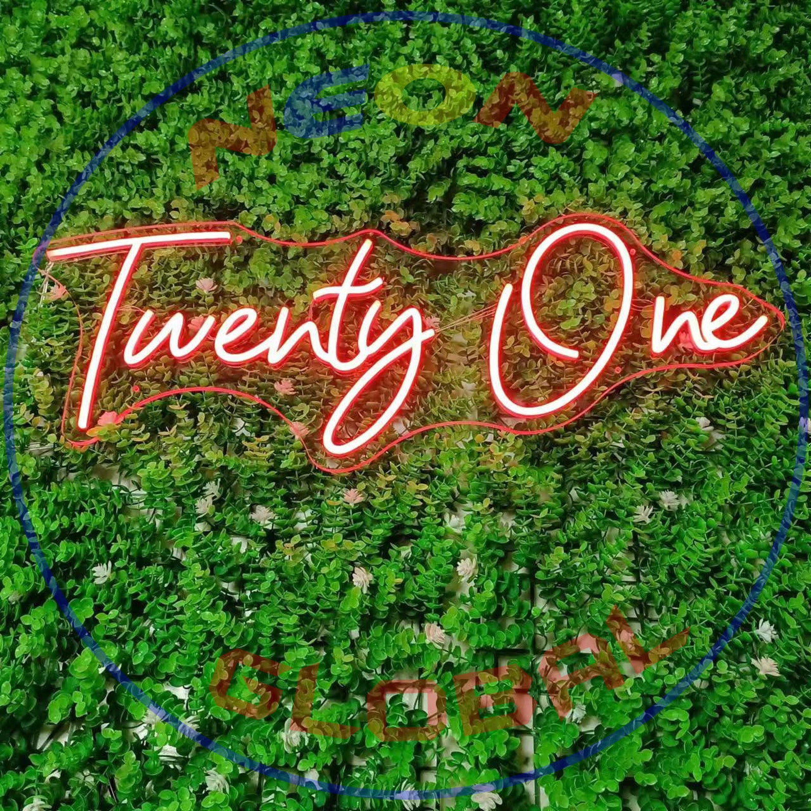 Twenty One Neon Sign/ Neon Wedding Sign /party Girl Neon Sign/ - Etsy