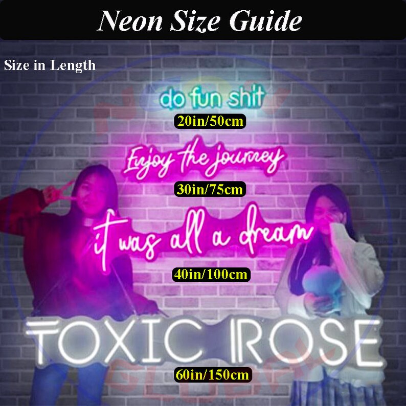 Custom Neon Sign No Fake Sht Neon Sign Bedroom Nikee Neon - Etsy