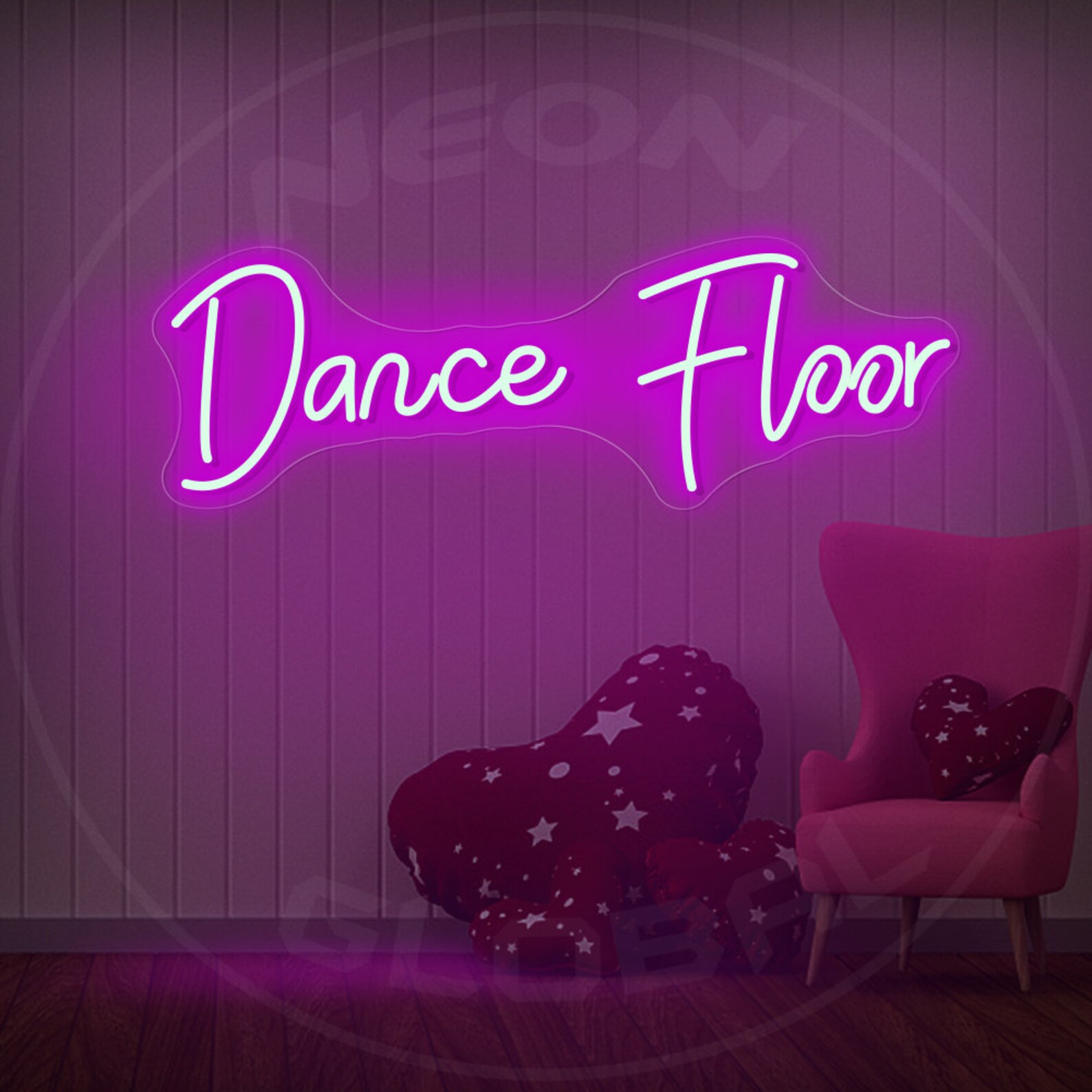 Dance Floor Custom Neon Sign Bedroom Neon Light Led Neon Sign | Etsy