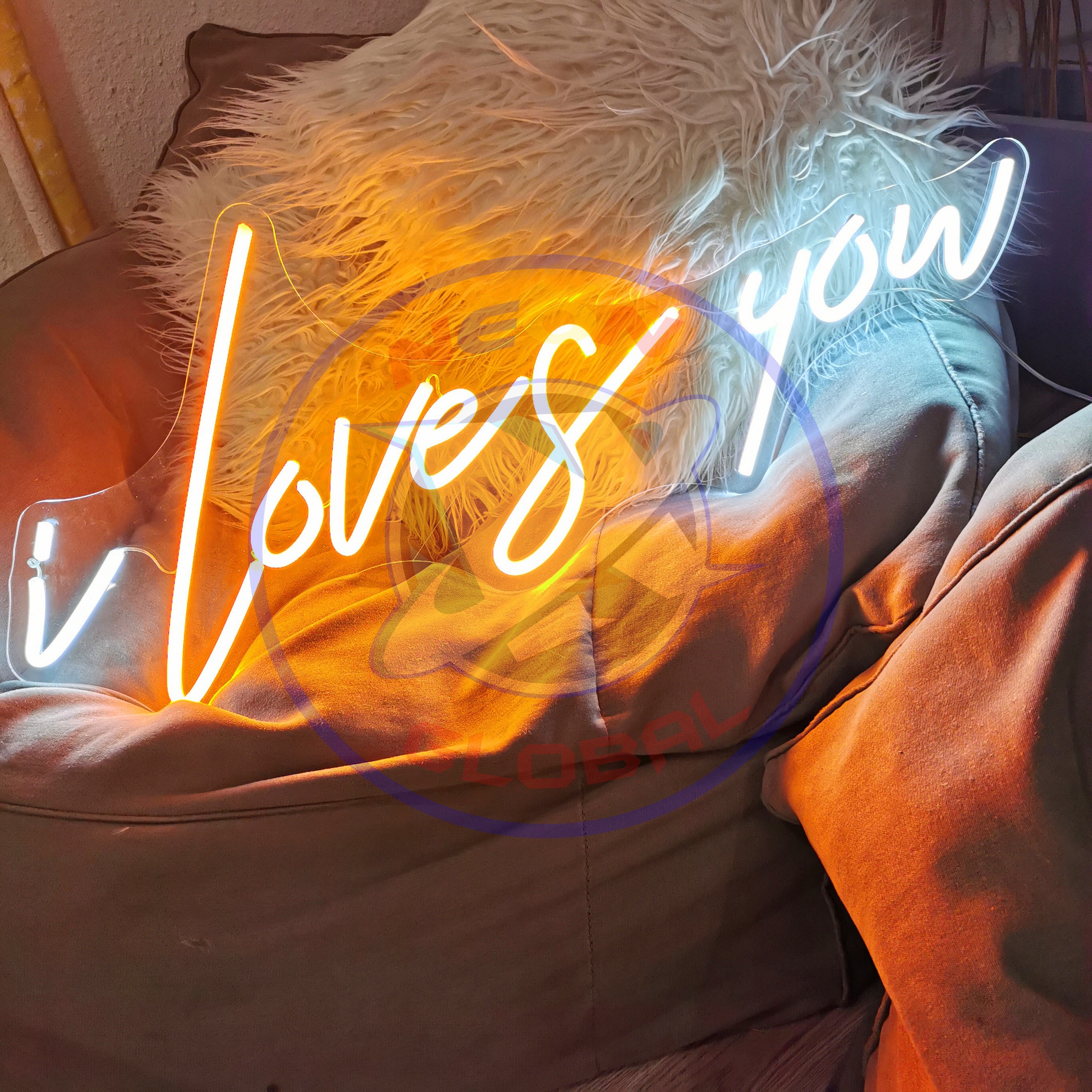 I Love You custom neon sign bedroom Sign Art Wedding Neon Sign | Etsy