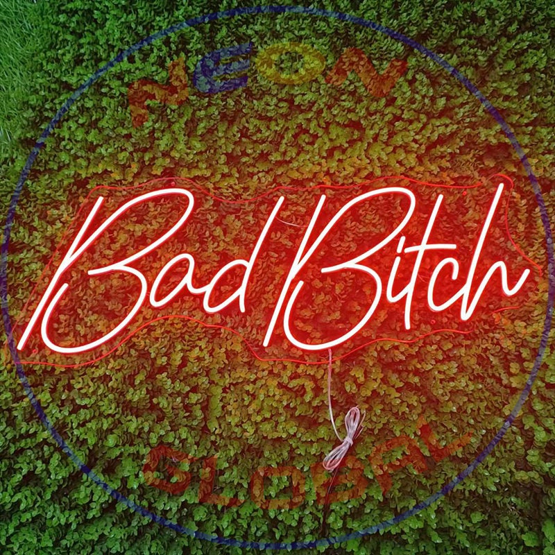 Neon Sign Bad Bitch /custom Neon Sign / Bedroom Sign / Bar | Etsy
