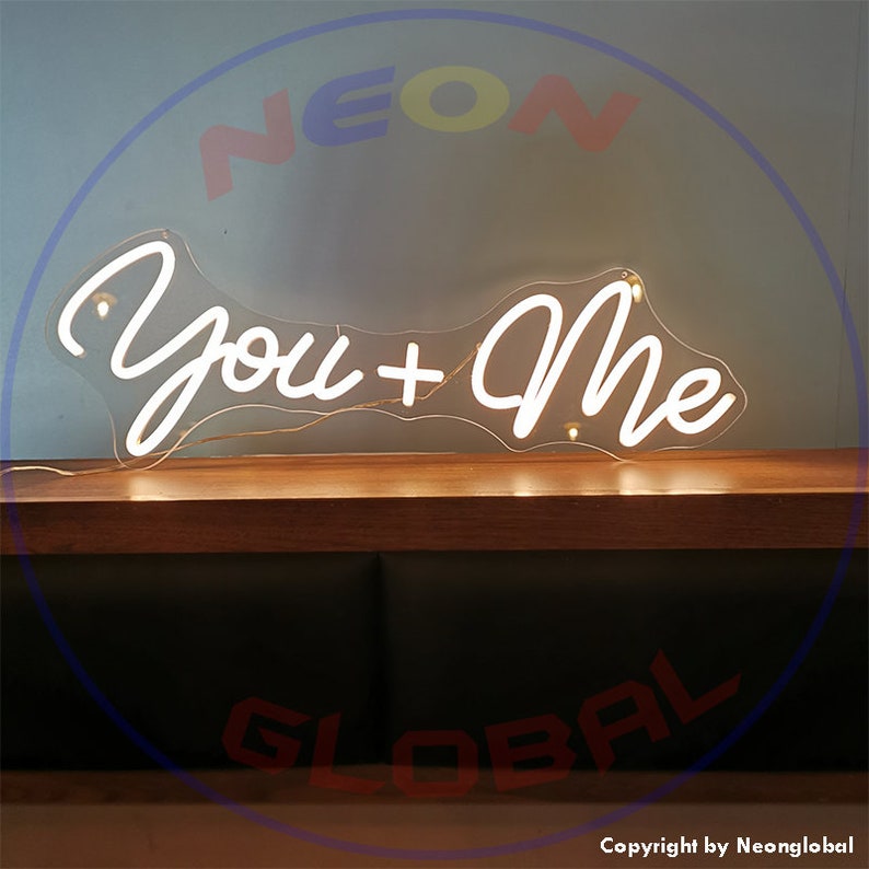 You Me Neon Sign Neon Sign Bedroom Led Neon Sign in Custom - Etsy